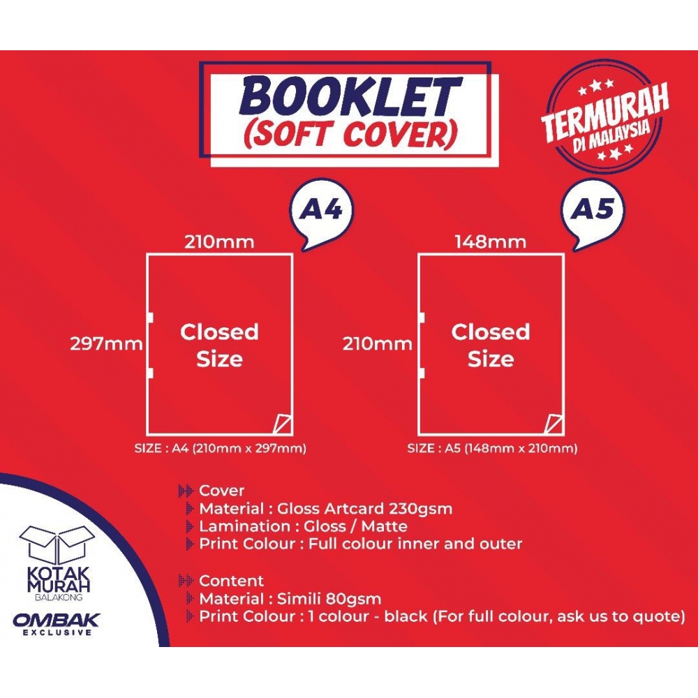 Booklet (Soft Cover)