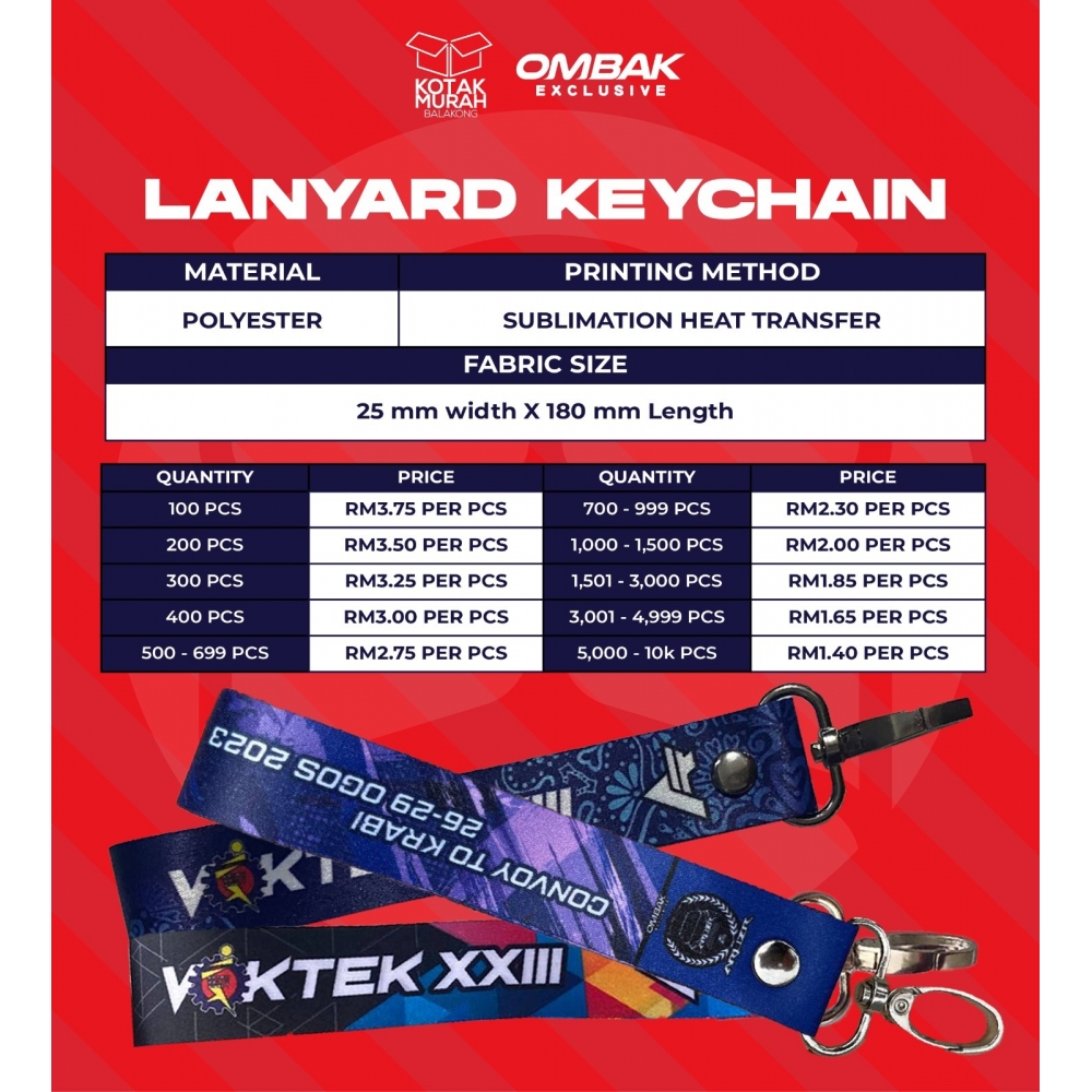 Lanyard Keychain