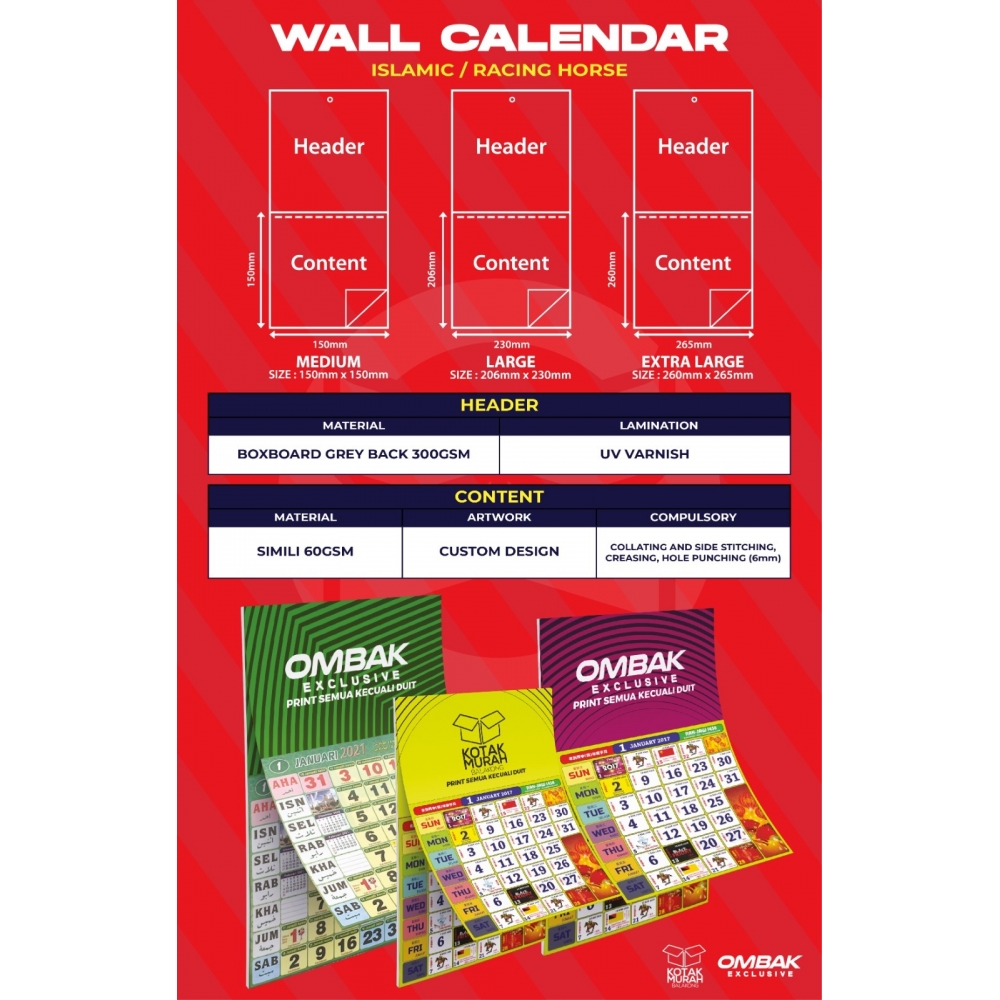 Wall Calendar